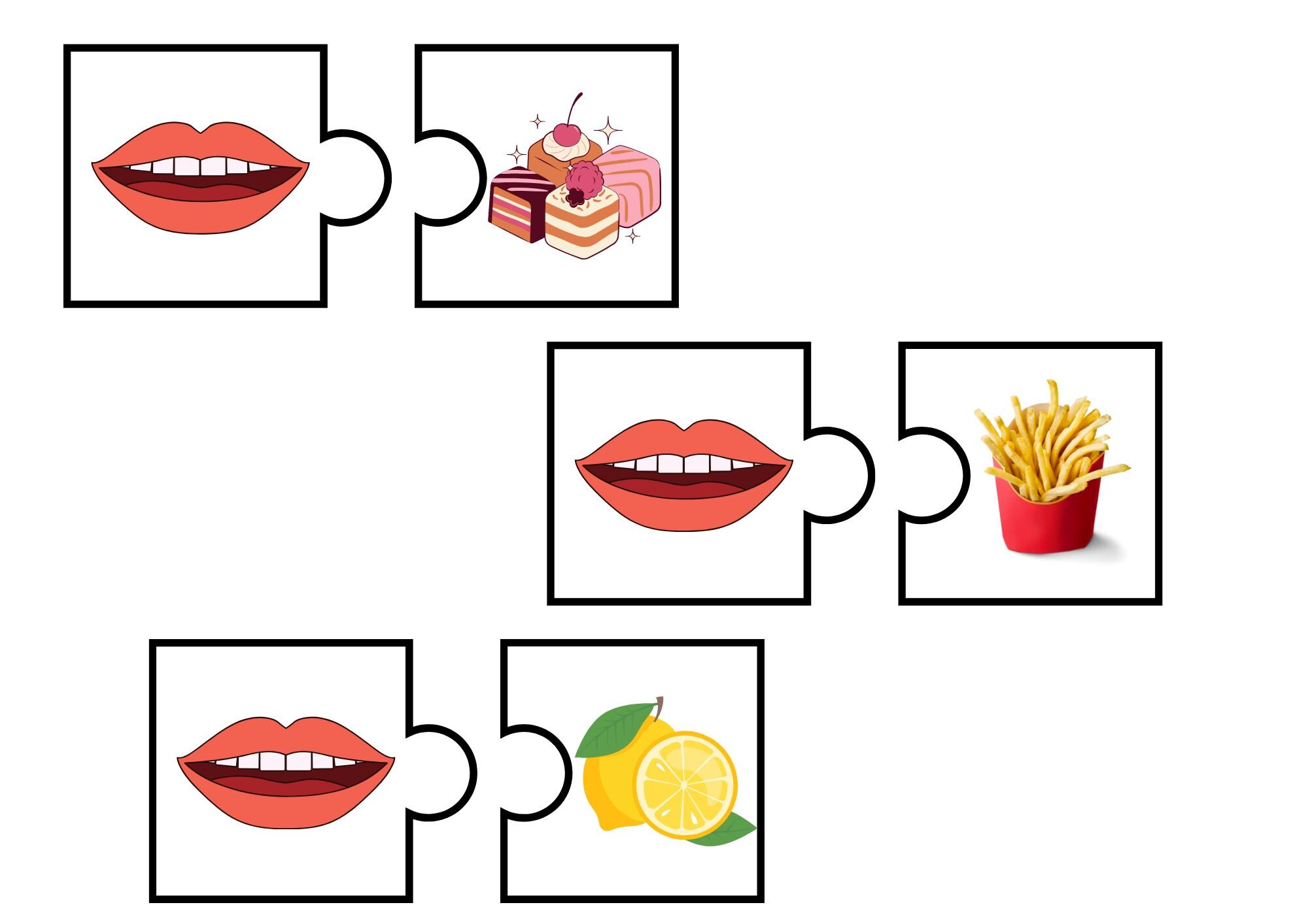 Five Senses Matching Game – 30 Printable Cards – Preschool Activity ...