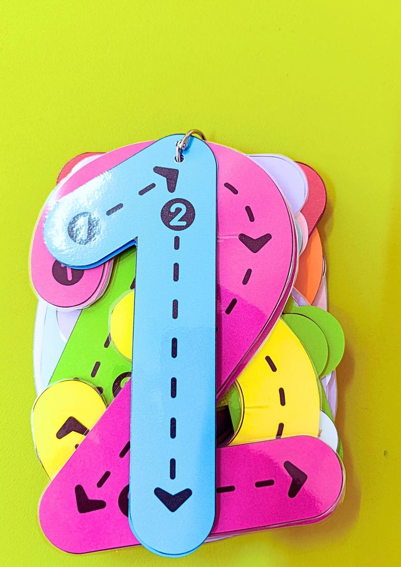 Numbers Learning Activities - Etsy