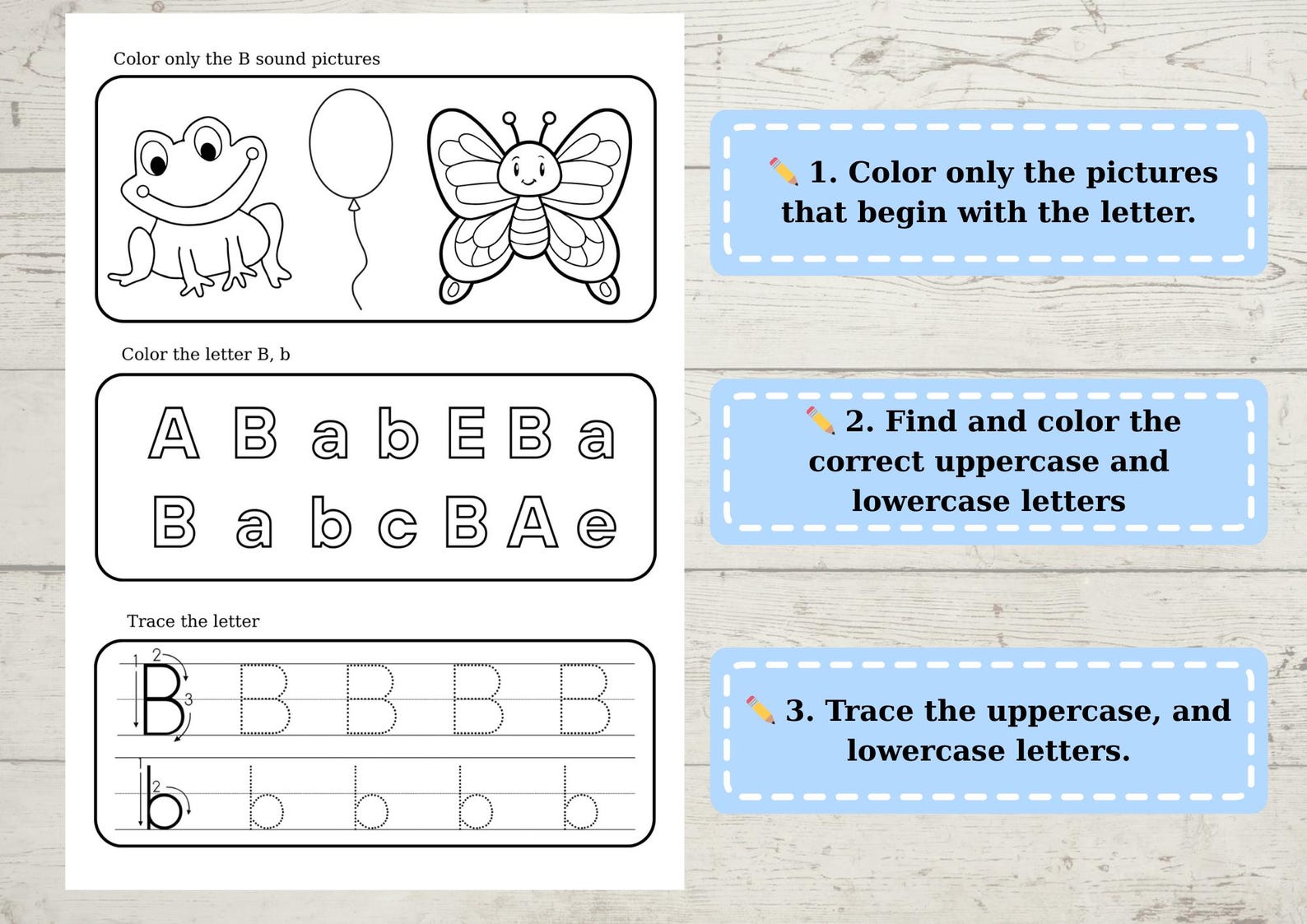 ABC Coloring Book for Kids | Alphabet Coloring & Tracing | Printable ...