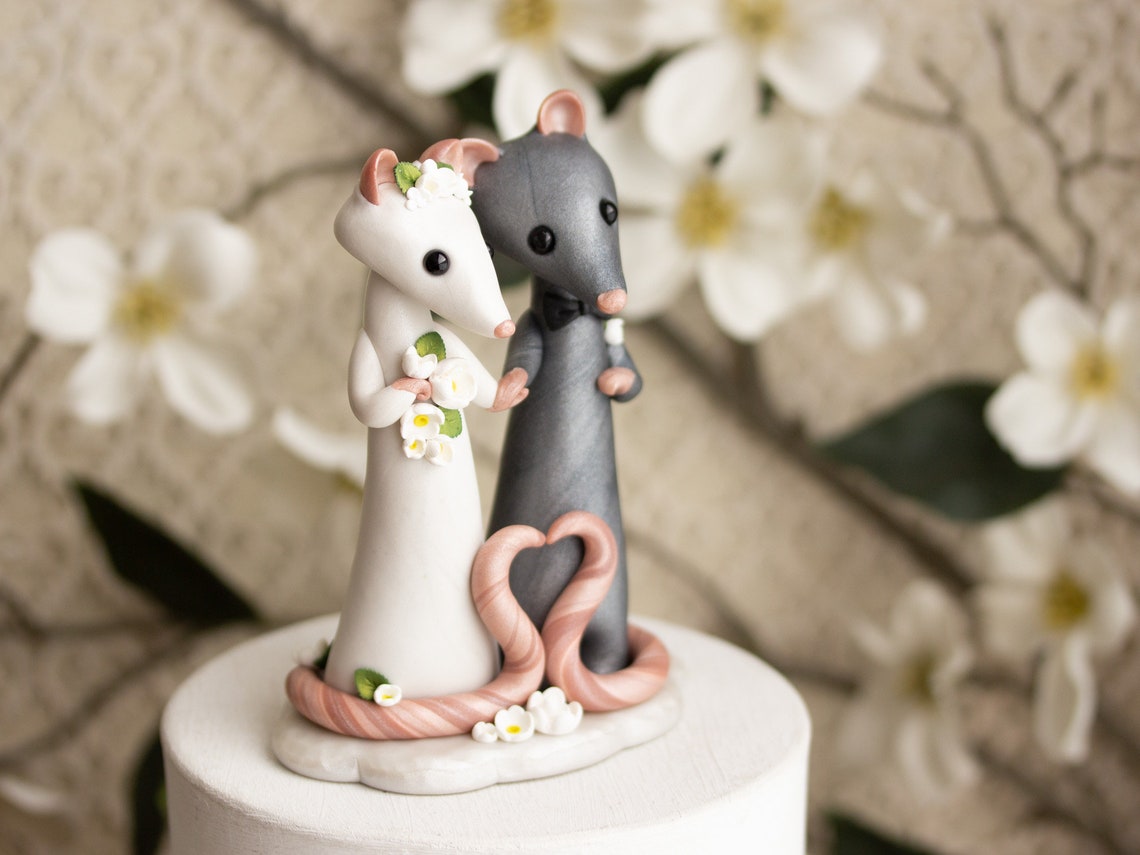 Rat Wedding Cake Topper - Etsy