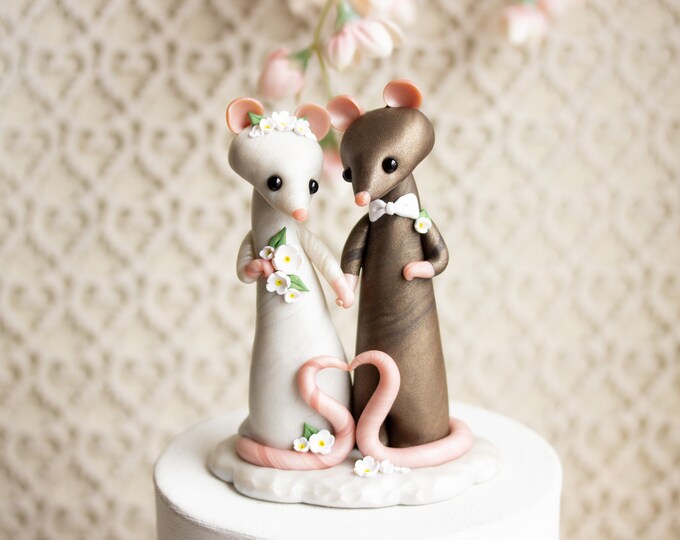 Rat Wedding Cake Topper | Etsy