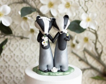 Badger Cake Topper - Etsy