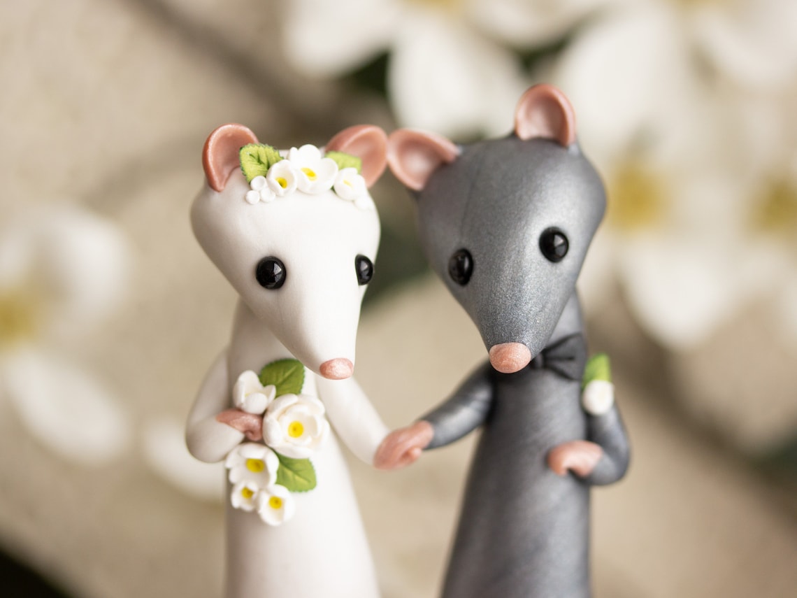 Rat Wedding Cake Topper - Etsy