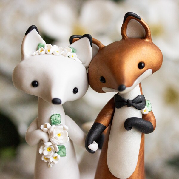 Fox Cake Topper - Etsy