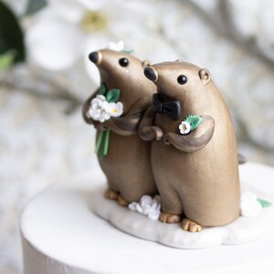 Groundhog Wedding Cake Topper Groundhog Day Gift - Etsy