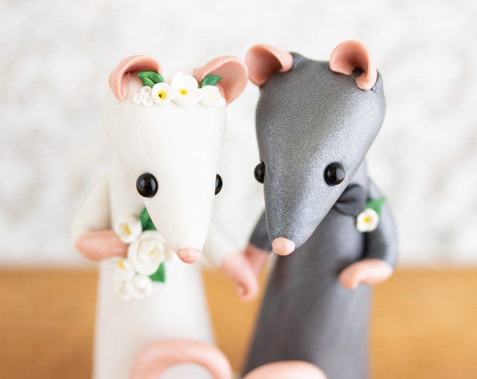 Rat Wedding Cake Topper - Etsy
