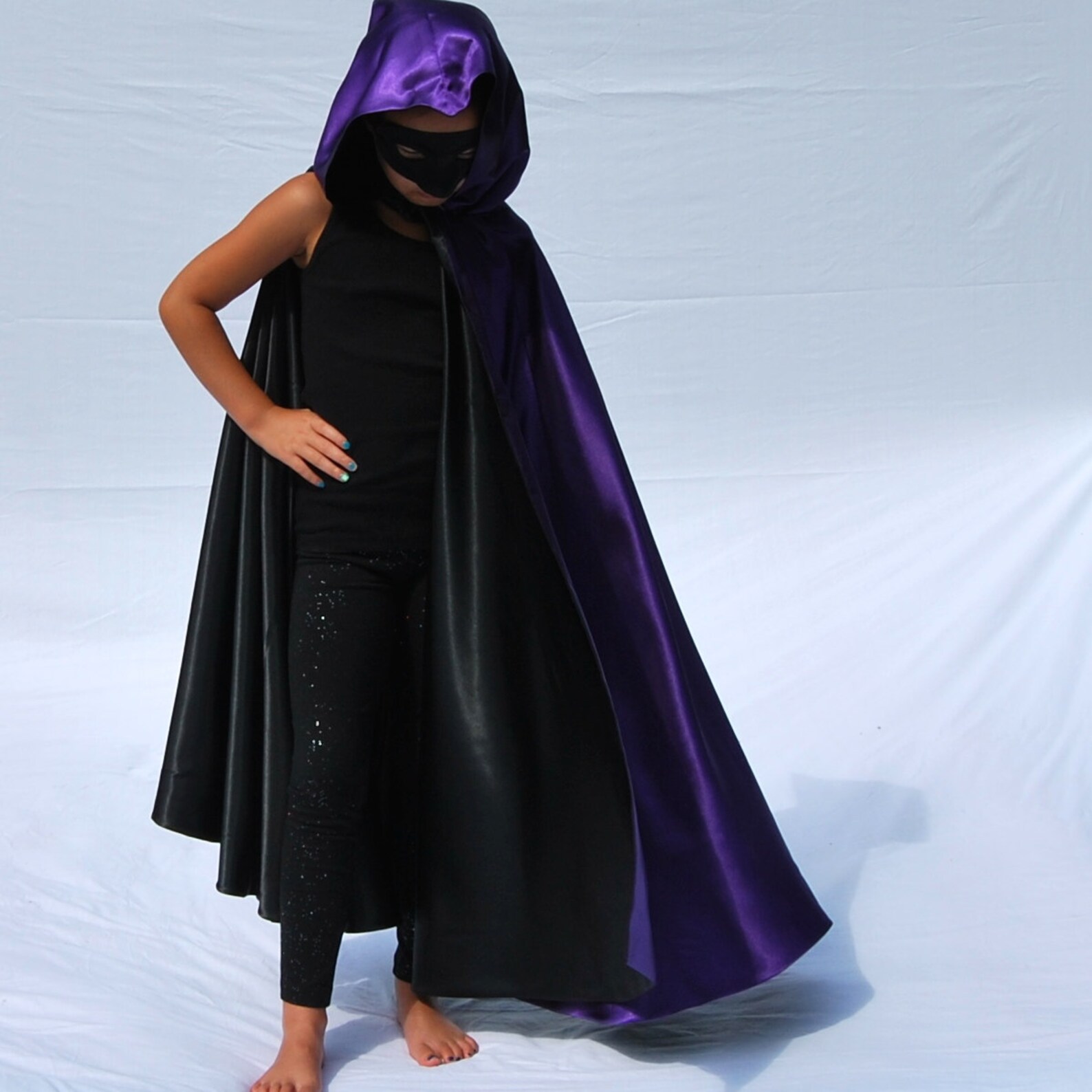 Raven Cloak Teen Titans Girls | Etsy