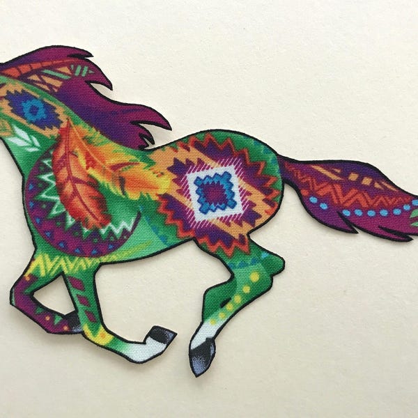 Horse Applique - Etsy