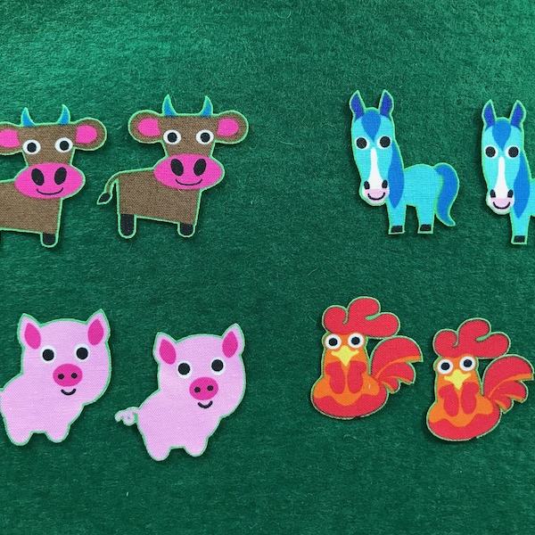 Farm Animal Applique - Etsy