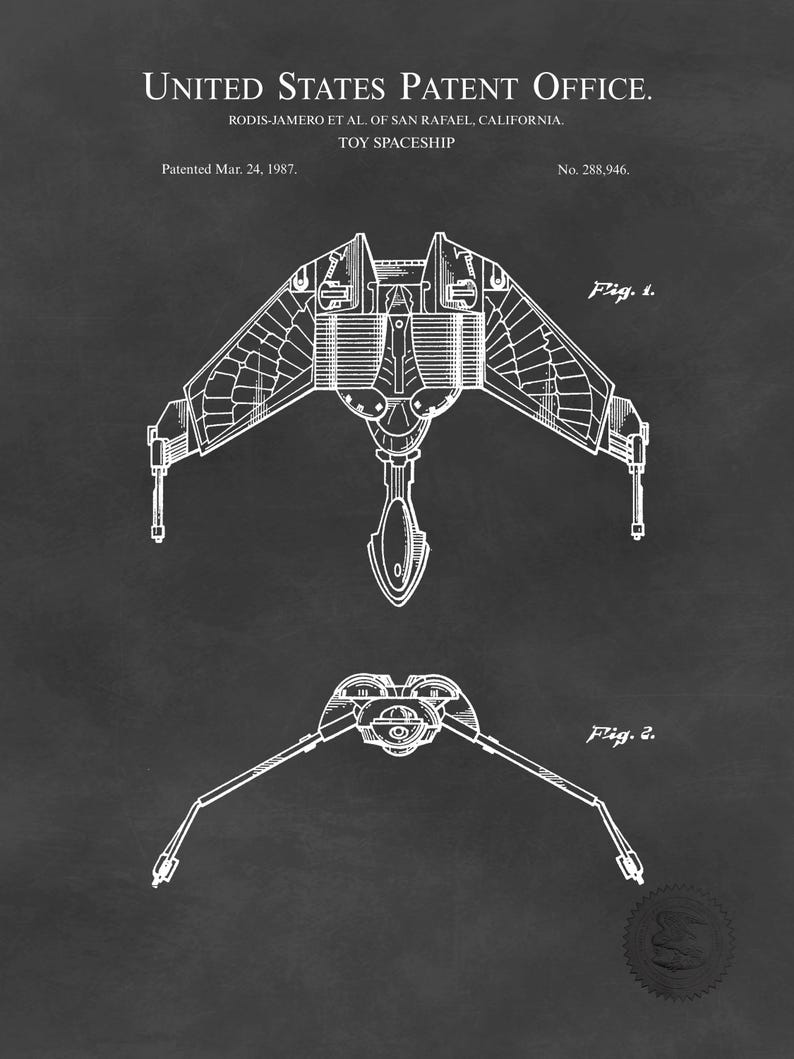 Classic Movie Spaceship Designs | 6 JPG Download | Space Movie Art ...