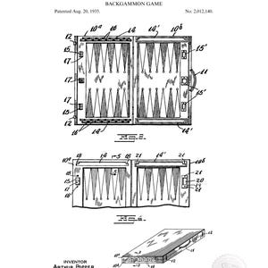 Classic Board Game Patents | 6 JPG Image Downloads | White Background ...
