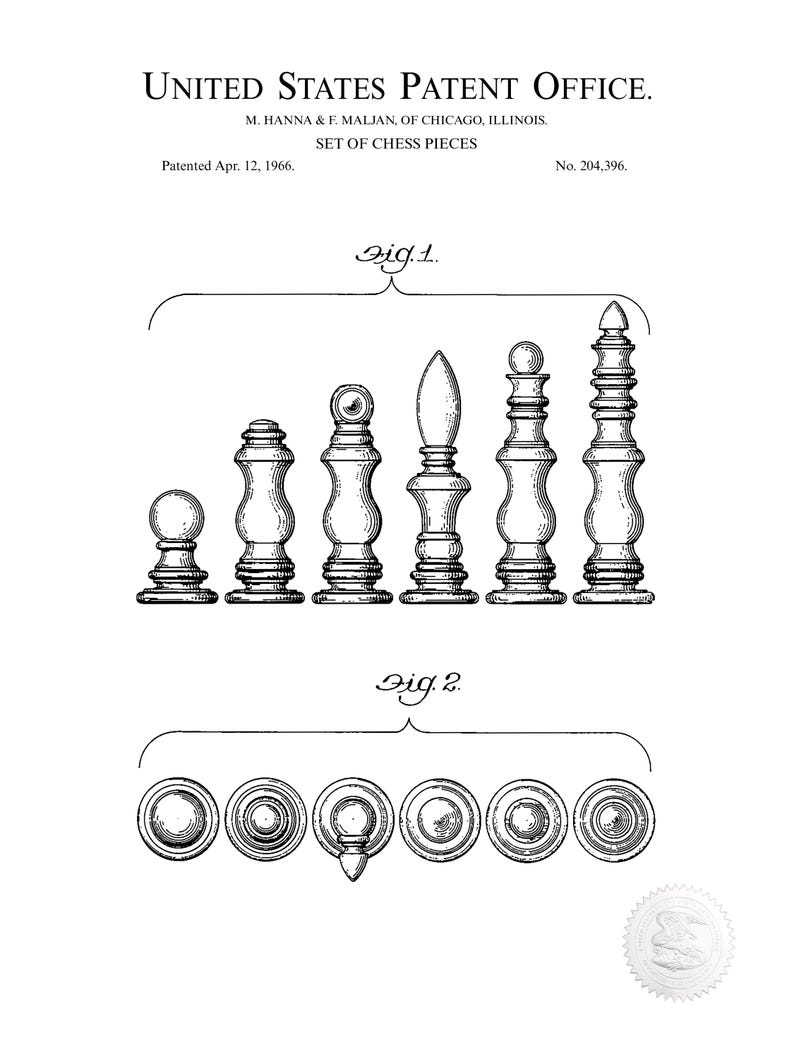 Classic Board Game Patents | 6 JPG Image Downloads | White Background ...