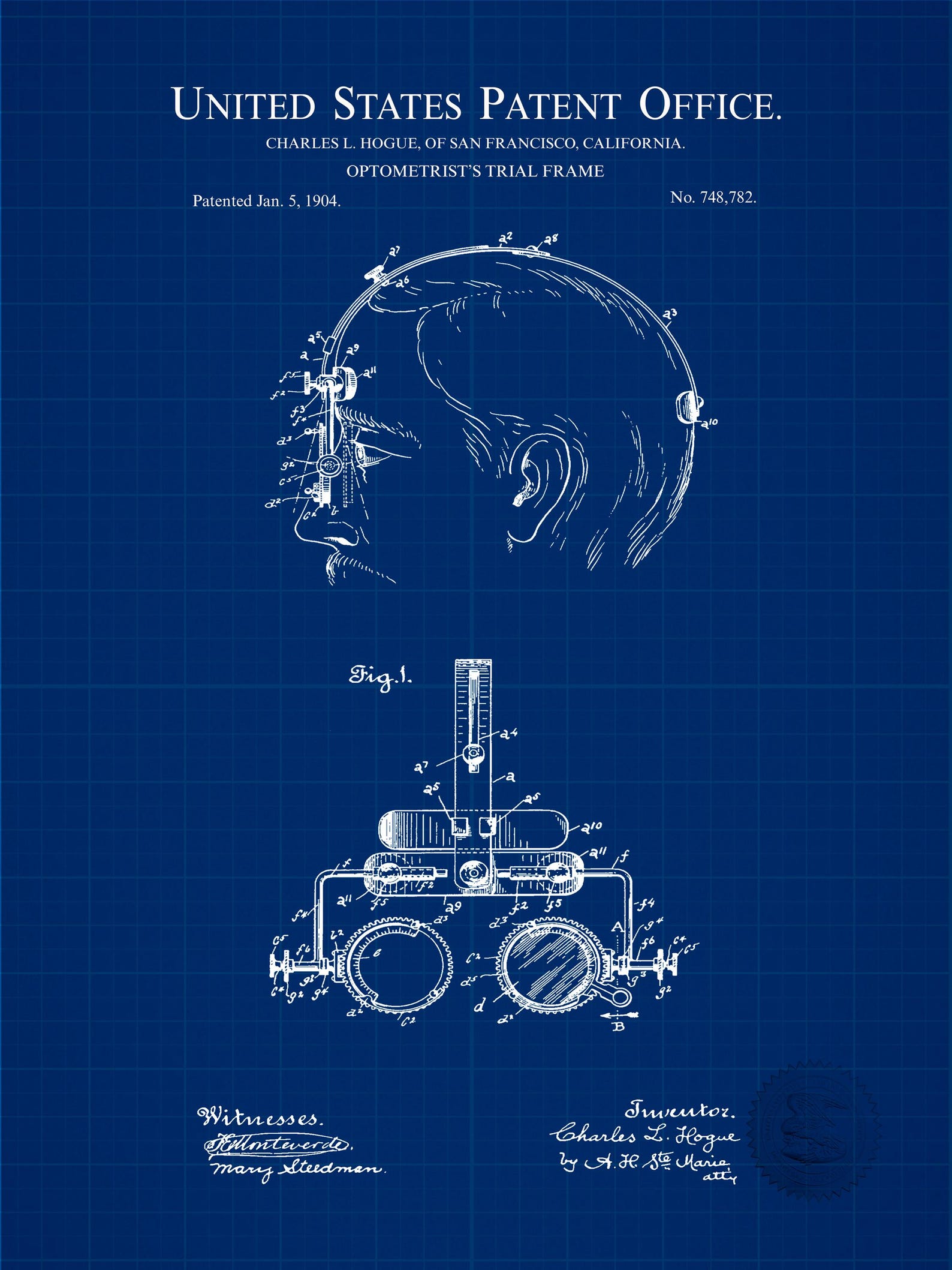 Optometry Patent Collection | Ready to Print Downloads | Eye Exam Tools ...
