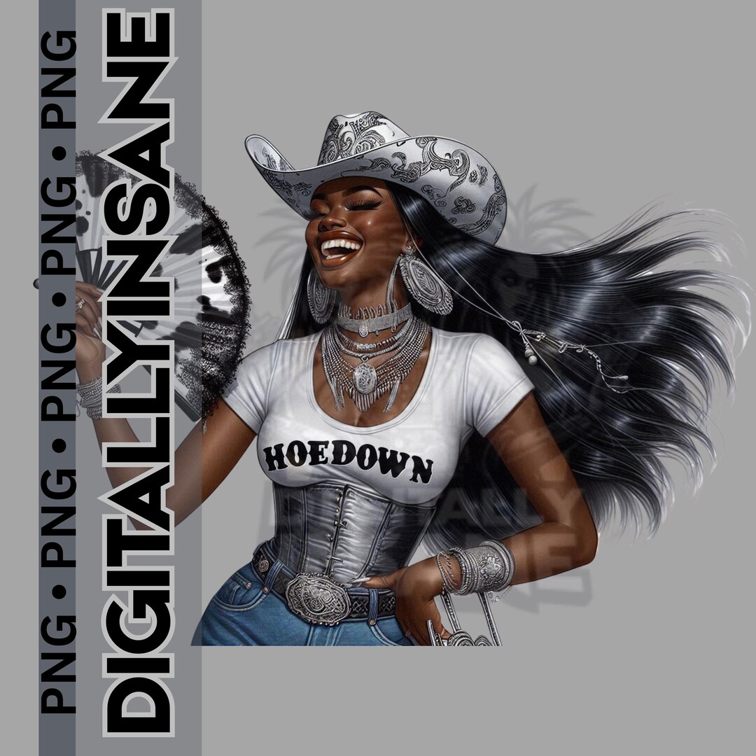 Melanin Cowgirl Png, Hoedown, Boots on the Ground, Line Dance Png ...