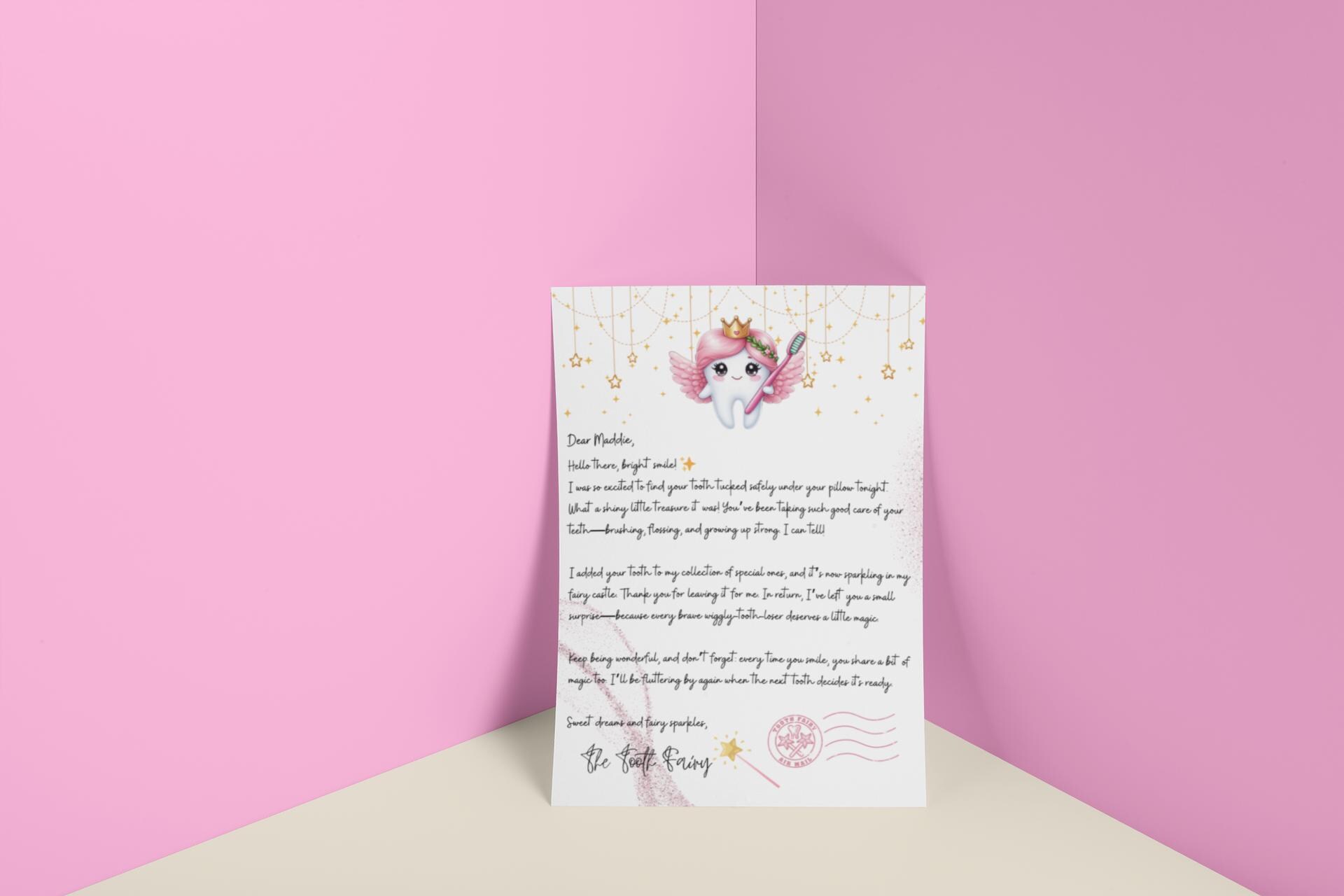 Tooth Fairy Note, Tooth Fairies, Tooth Fairy Letters, Tooth Fairy Notes ...