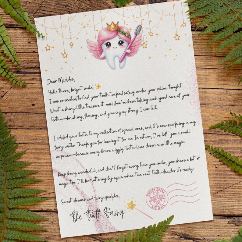 Tooth Fairy Note, Tooth Fairies, Tooth Fairy Letters, Tooth Fairy Notes ...