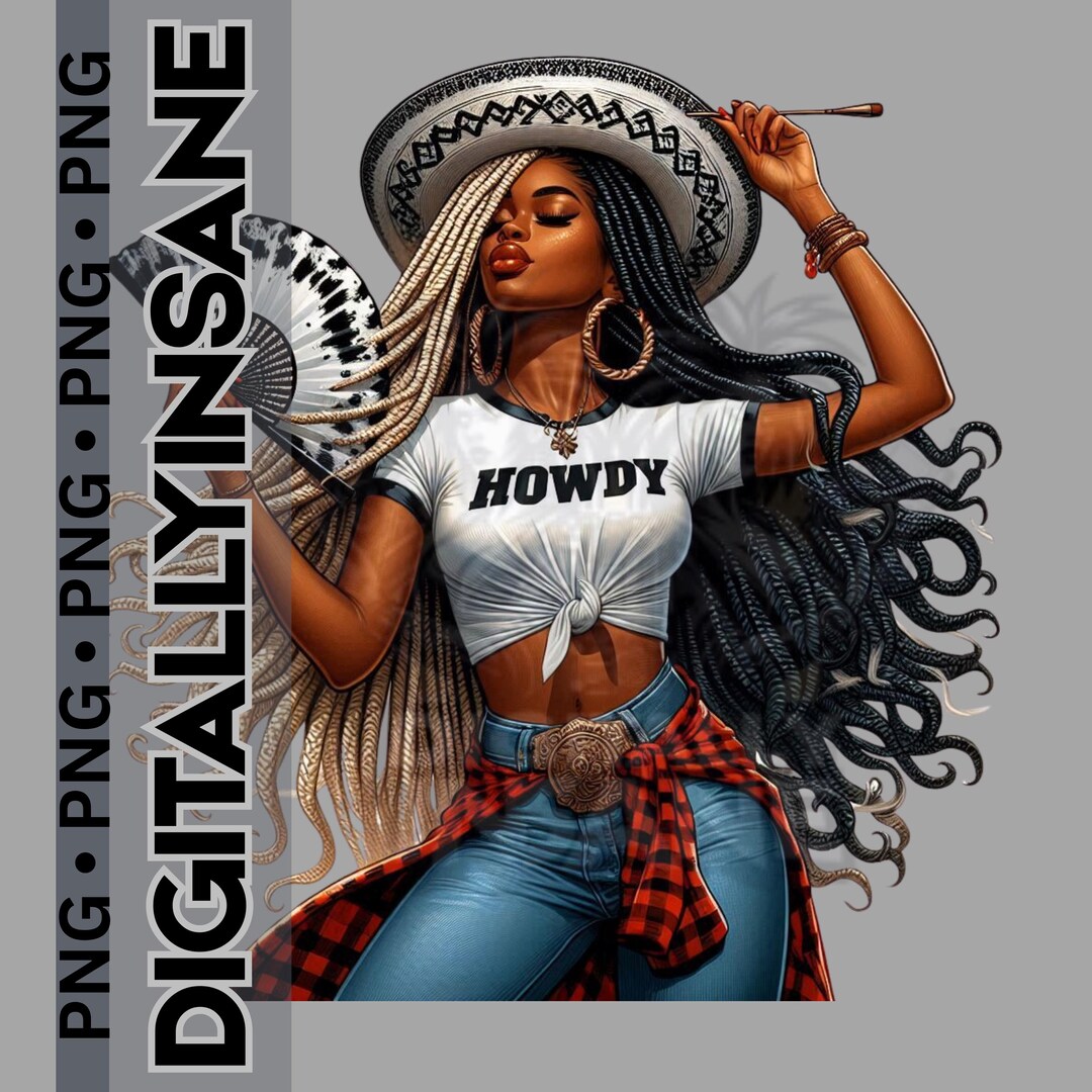 Melanin Cowgirl Png, Hoedown, Boots on the Ground, Line Dance Png ...