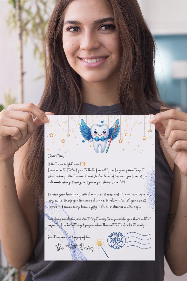 Tooth Fairy Tooth, Tooth Fairies, Tooth Fairy Letters, Tooth Fairy ...