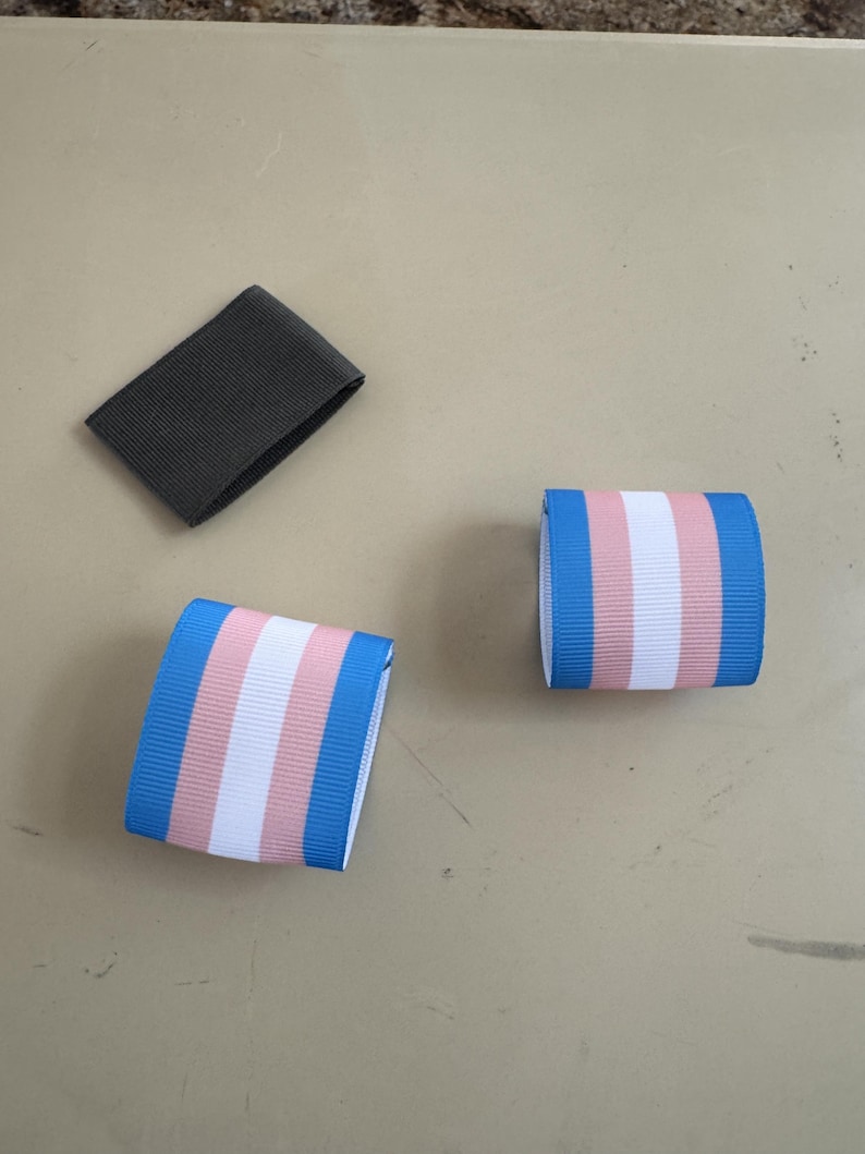 Transgender Flag Uniform Shoulder Loops | Scouting America/bsa Uniform ...