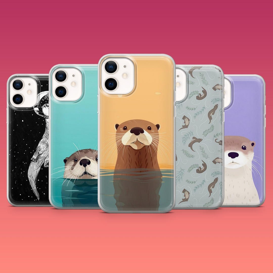 Cute Otter Phone Case Otter Selfie Otters Water Cover for iPhone 16e ...