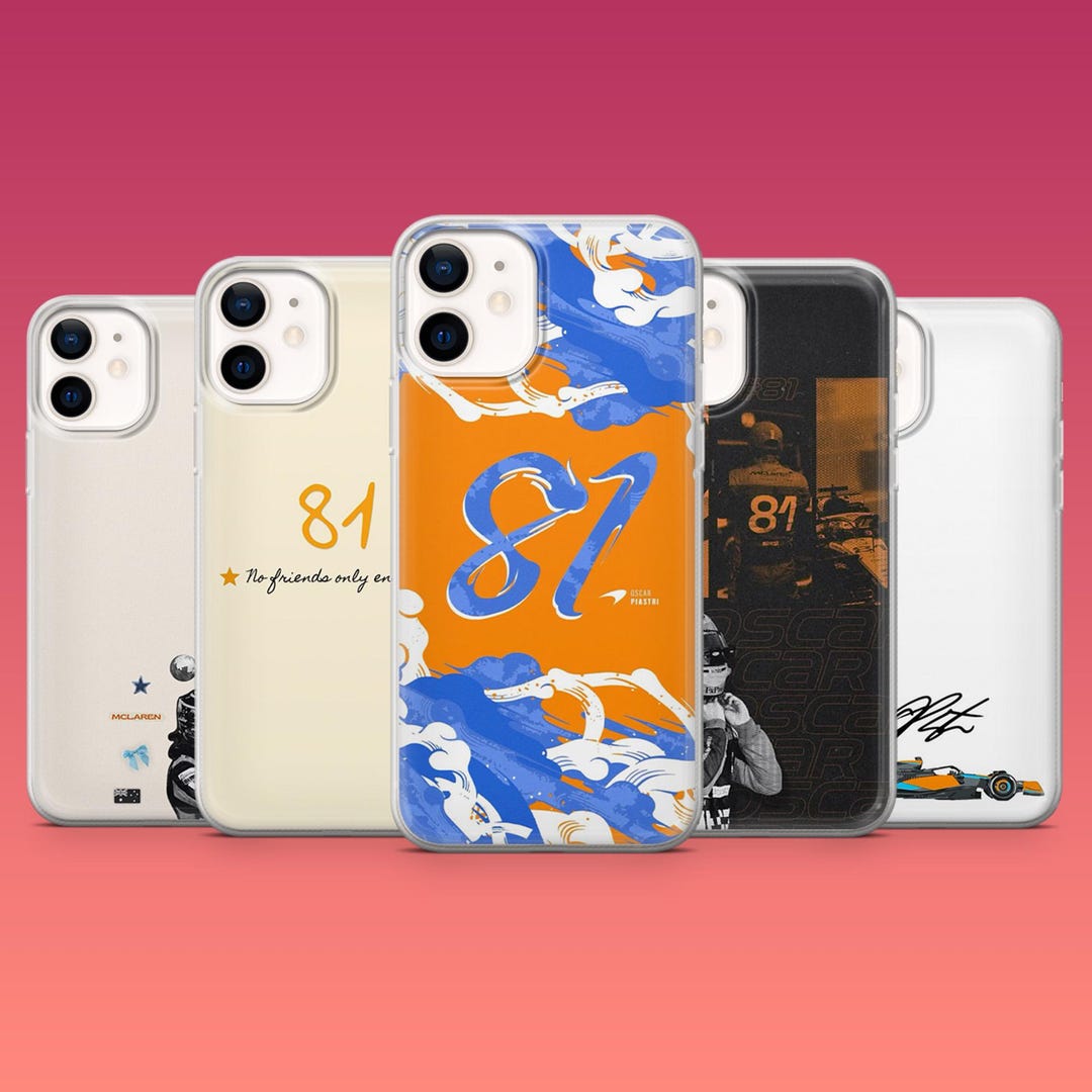 Formula 1 Phone Case Oscar Piastri F1 Cover for iPhone 17 Air 17 Pro ...