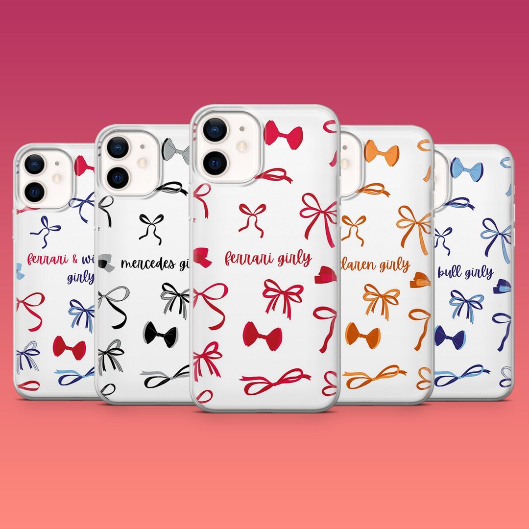 Formula 1 Phone Case Lando Leclerc F1 Girly Cover for iPhone 16e, 16 ...