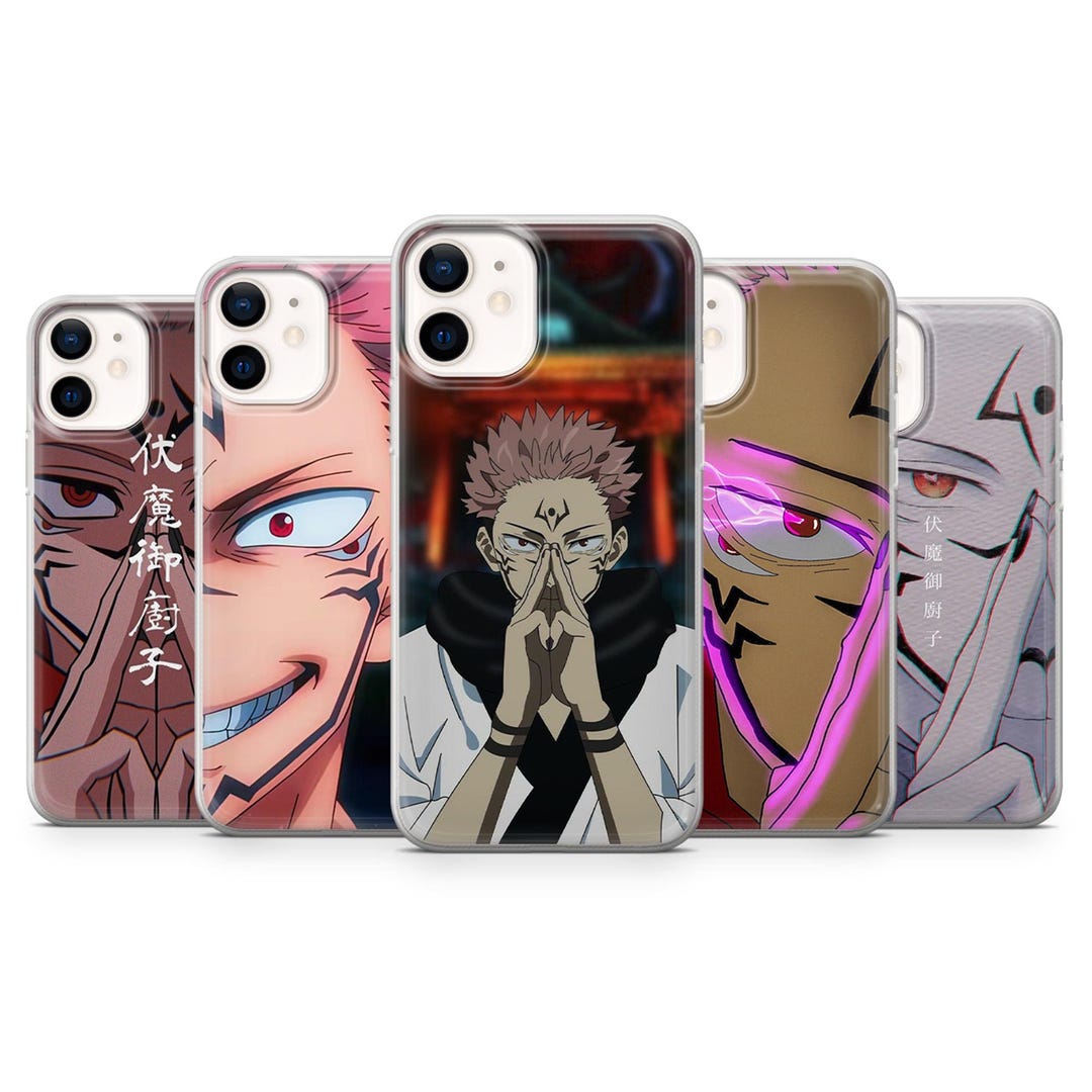 Sukuna Phone Case Jujutsu Kaisen Manga Anime Cover for iPhone 16e, 16 ...