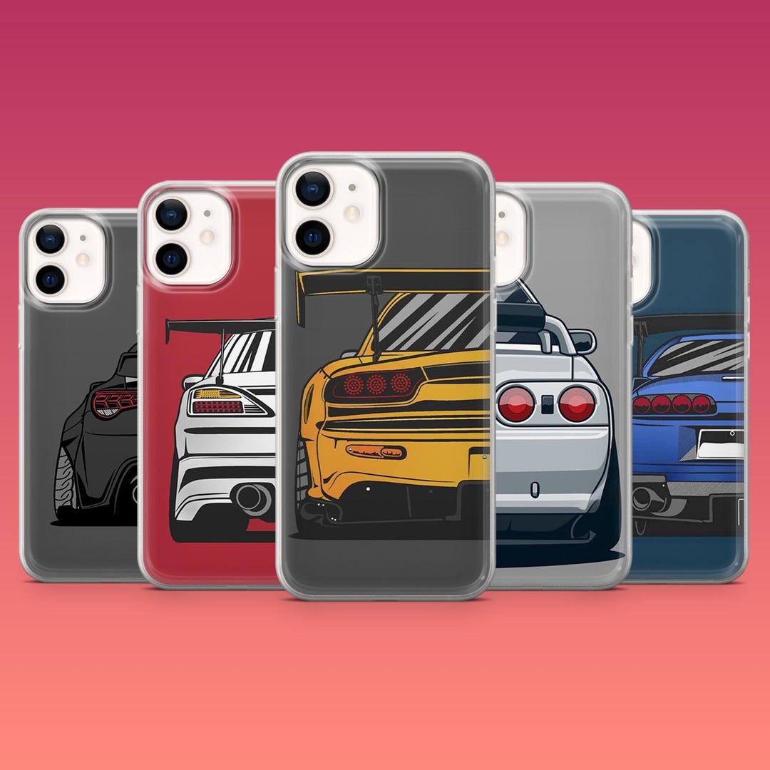 JDM Car Phone Case Japanese Car Stance Drift Cover for iPhone 17 Air 17 ...