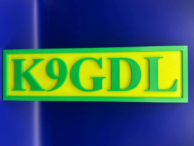 CALL SIGN for Ham Radio / GMRS Wall Mount & Magnet - Etsy