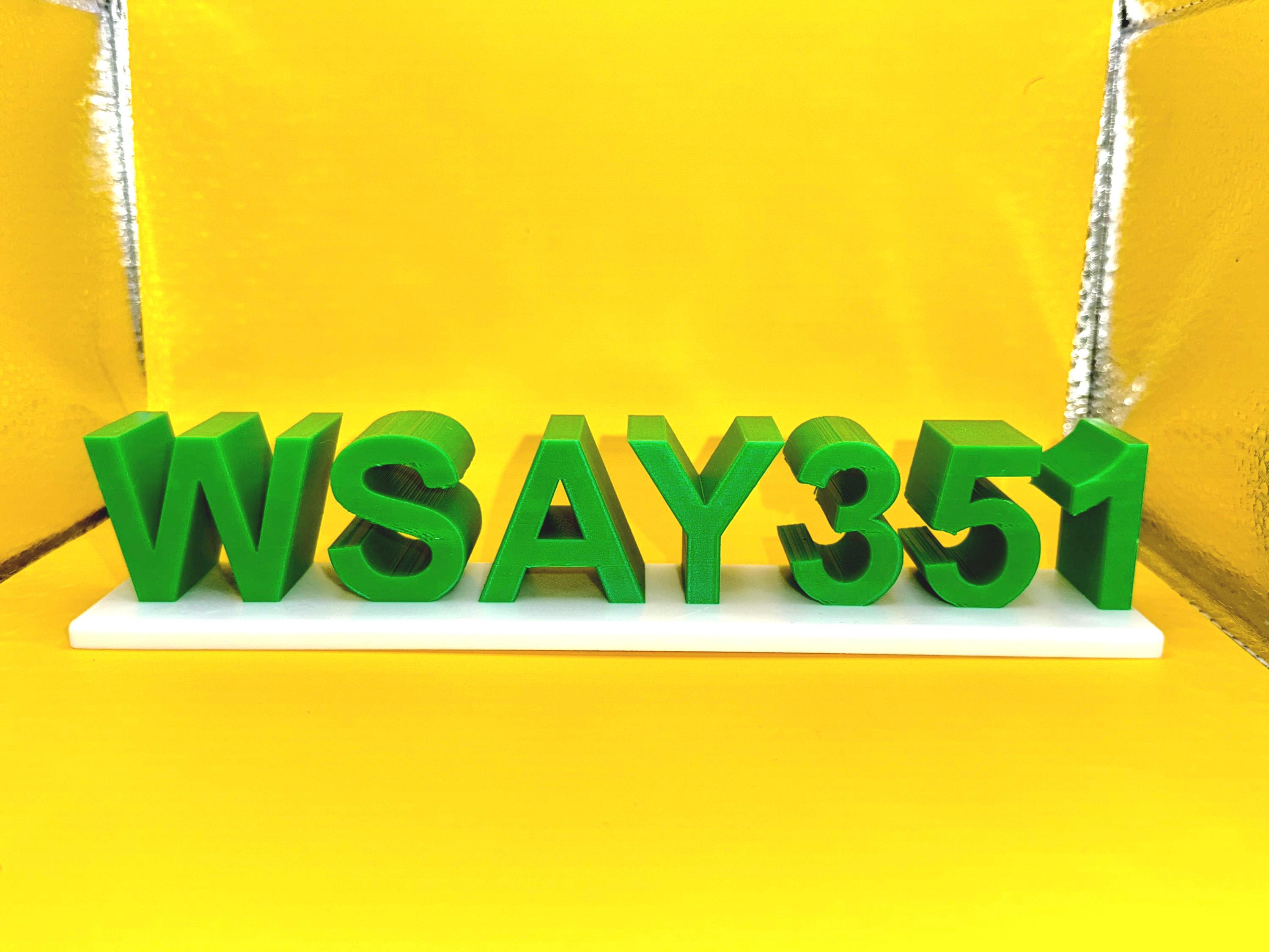 Amateur Radio / GMRS Call Sign Desk & Tabletop Display - Etsy