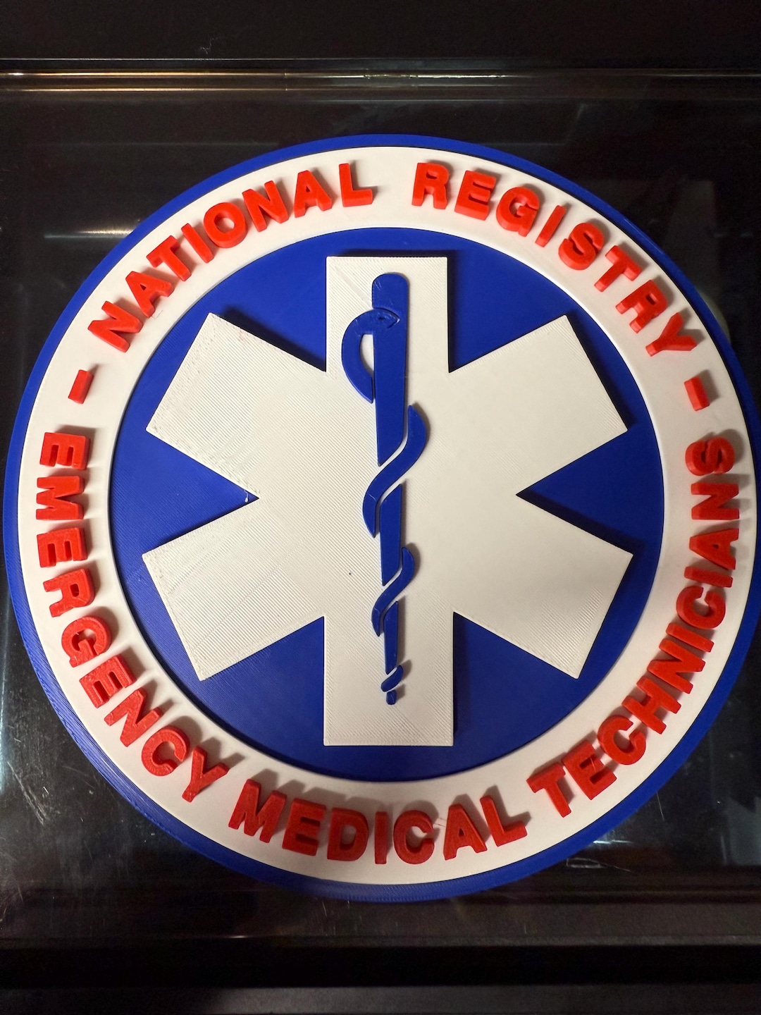 National Registry NREMT Wall Plaque, NREMT , 3D Printed Patch - Etsy