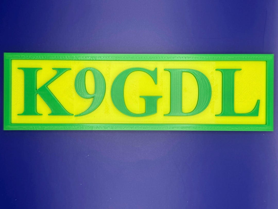 CALL SIGN for Ham Radio / GMRS Wall Mount & Magnet - Etsy