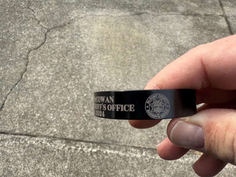 Customizable Memorial Aluminum Bracelet | First Responder & Military ...