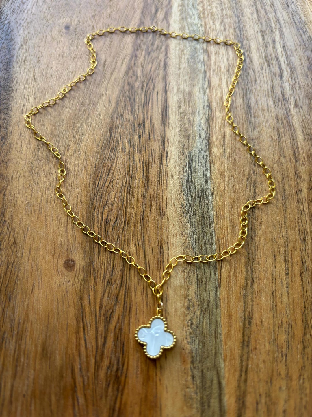 Van Cleef Style Necklace - Etsy