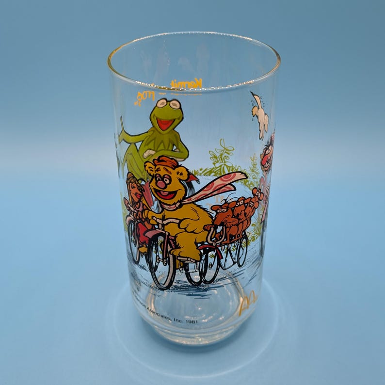 3 Vintage Mcdonald's Muppets Glasses - Etsy