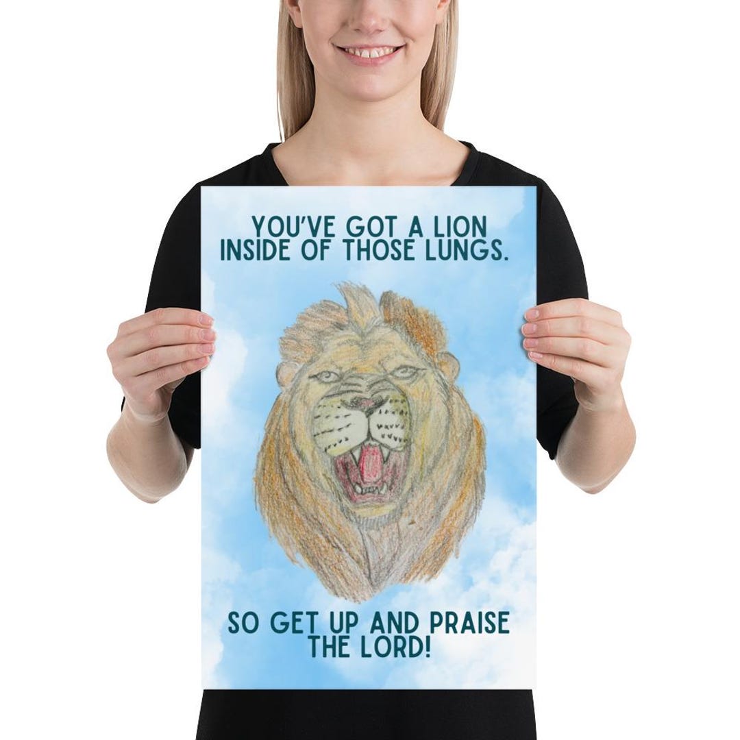 Praise the Lord Poster - Etsy