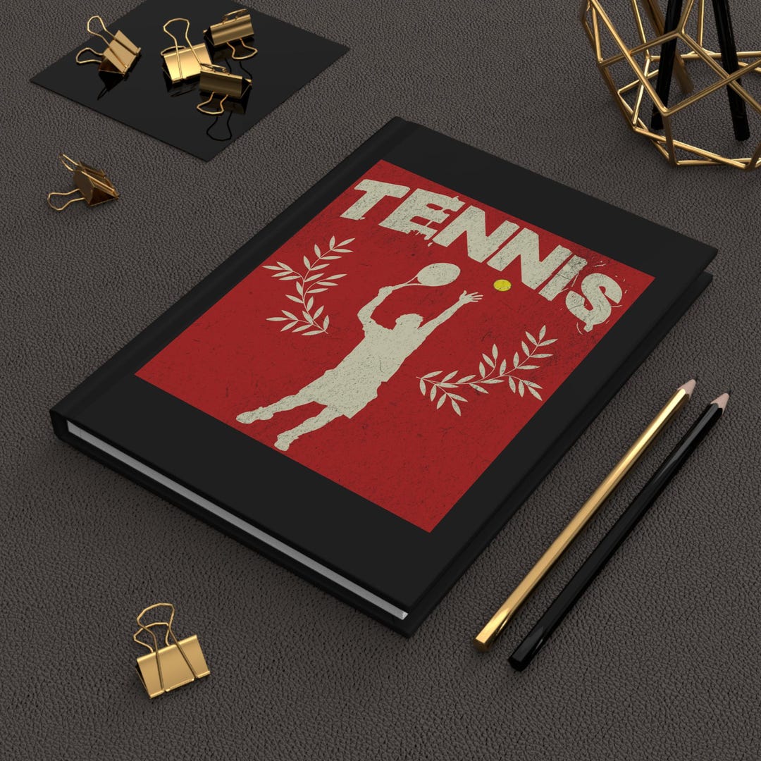 Tennis Hardcover Journal - Perfect for Players, Gift for Sports Lovers ...