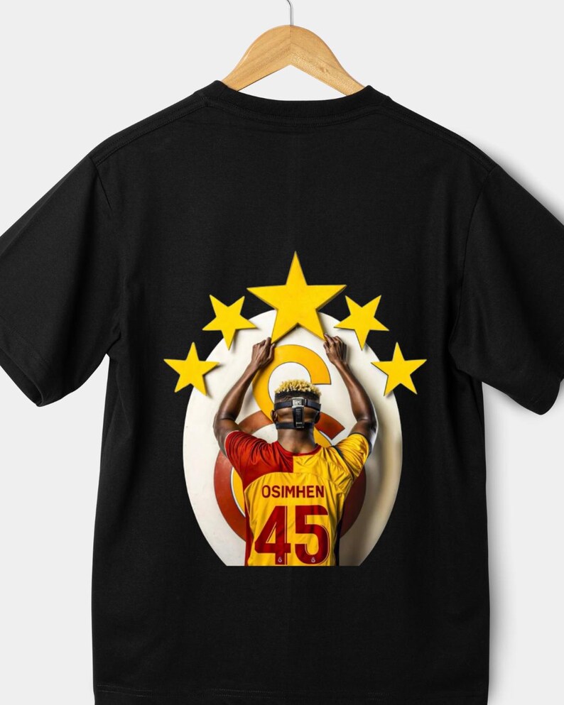 Victor Osimhen Galatasaray 5 Star Championship T-shirt - Etsy