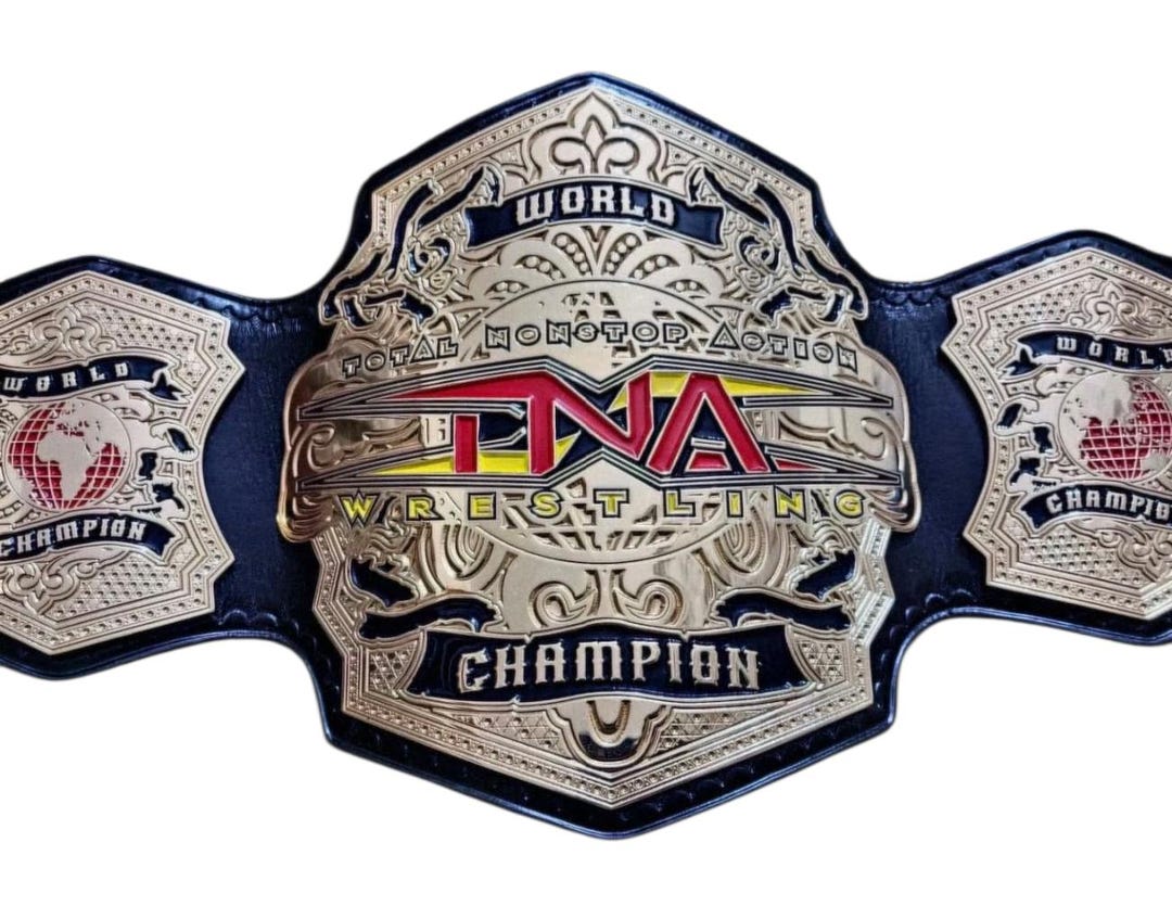 TNA World Championship Replica Belt Adult Size| 2MM HD Quality...!!! - Etsy