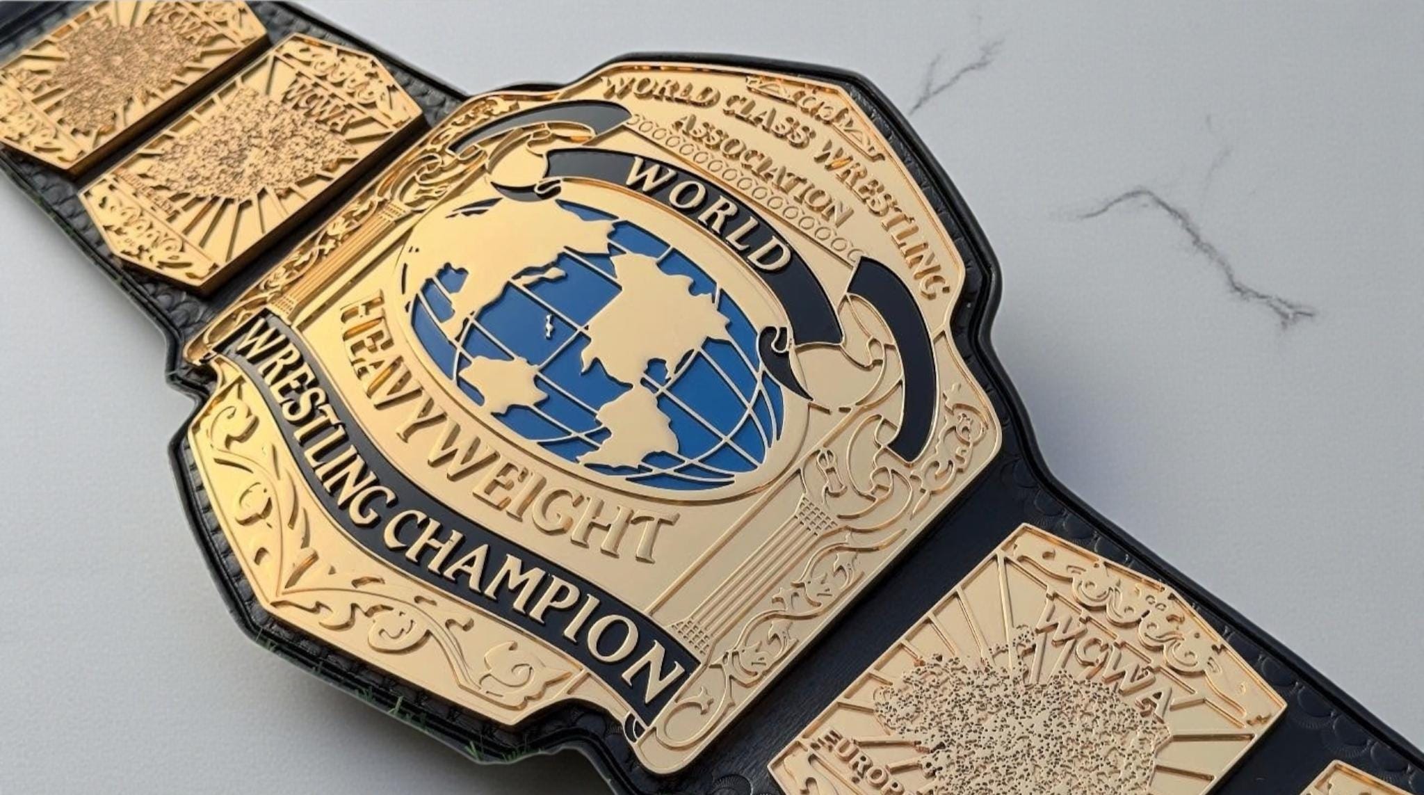 WCWA WORLD CLASS Heavyweights Wrestling Championship Belt Special Gift ...