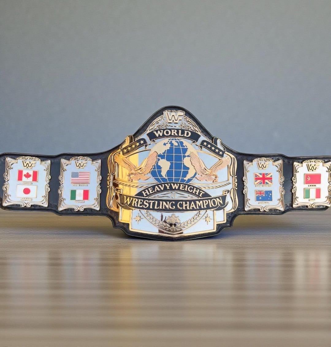 New Andre 87 Heavyweight Wrestling Championship Replica Belt 4MM Zinc ...