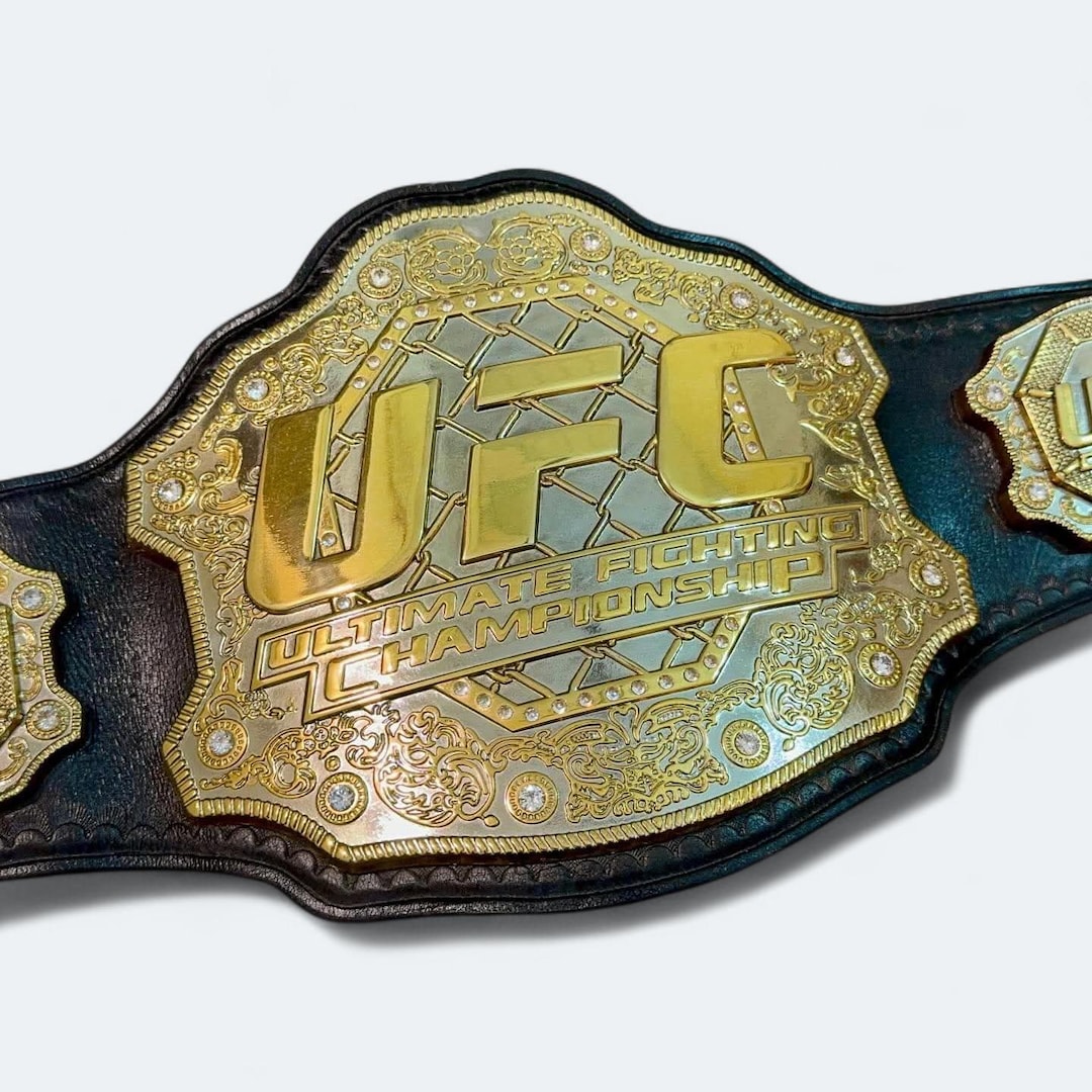 UFC Fight Championship Belt Multiple Layer Replica Belt 2mm Brass HD ...