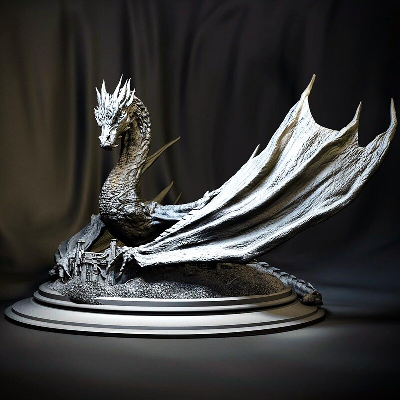 Smaug Dragon - Etsy