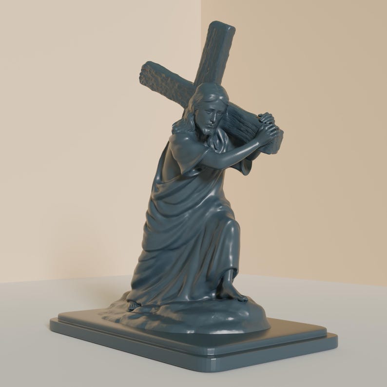 Christian STL Bundle | Virgin Mary, Jesus Cross, Religious Statues | 3D ...