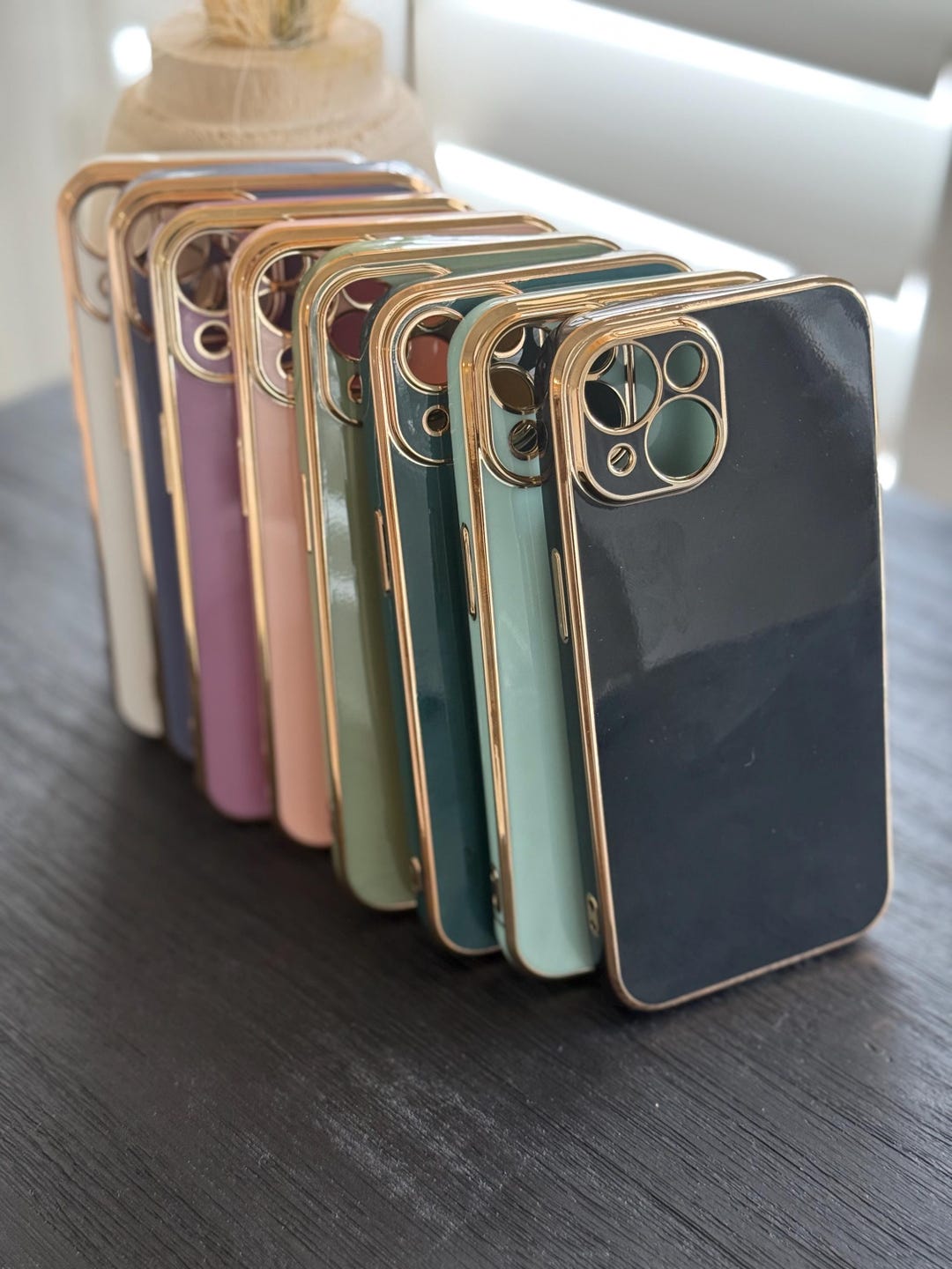 Gold Plated iPhone Case, Elegant Protective Cover - Etsy
