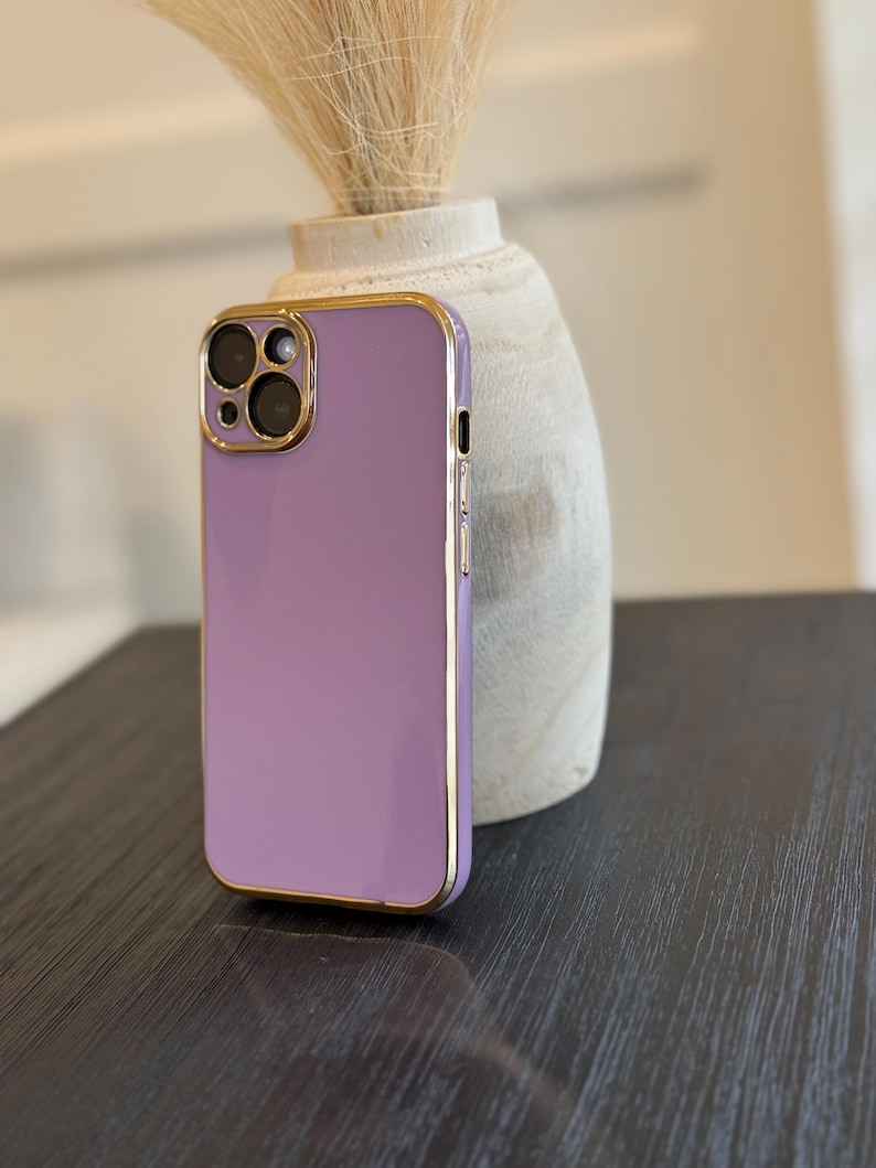 Gold Plated iPhone Case, Elegant Protective Cover - Etsy