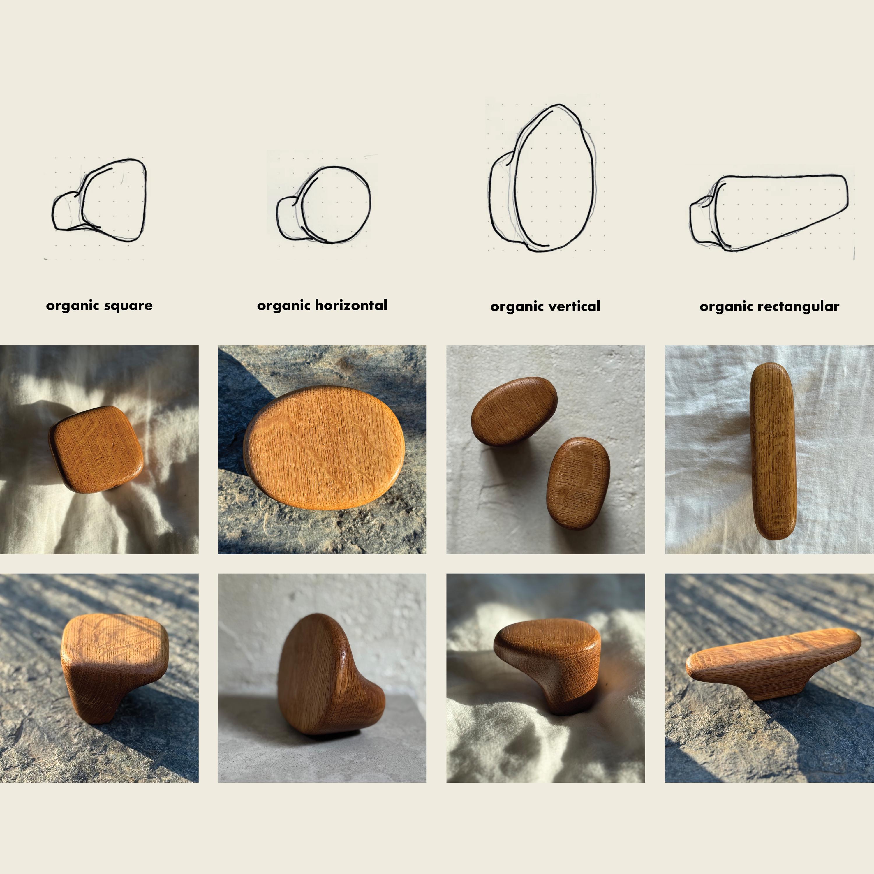Hand Carved Wood Hook - Organic Vertical, White Oak - Etsy