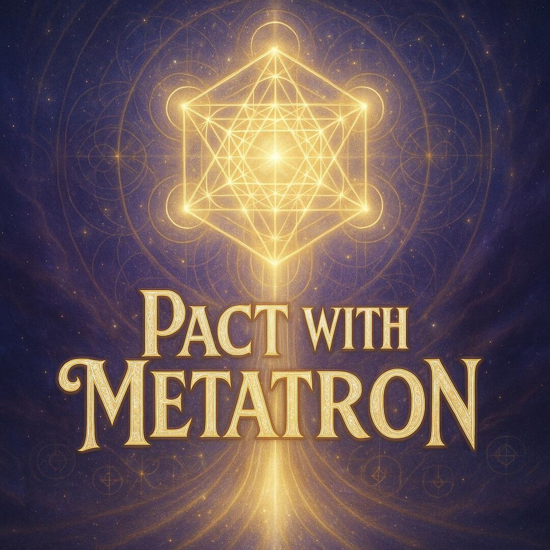 Pact With Metatron – Seal Divine Order, Ascend Through Celestial Law - Etsy