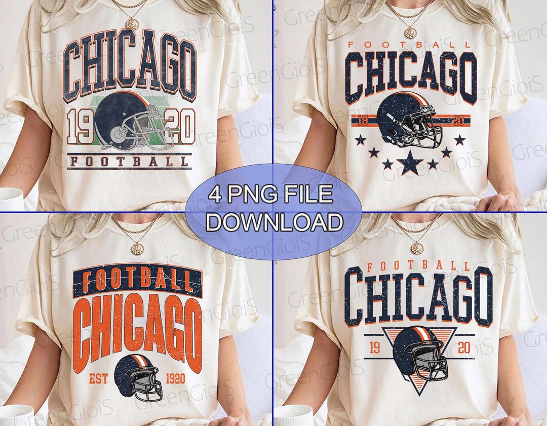 Bundle Chicago Football Png, Bea Football PNG, Football PNG for Shirt ...