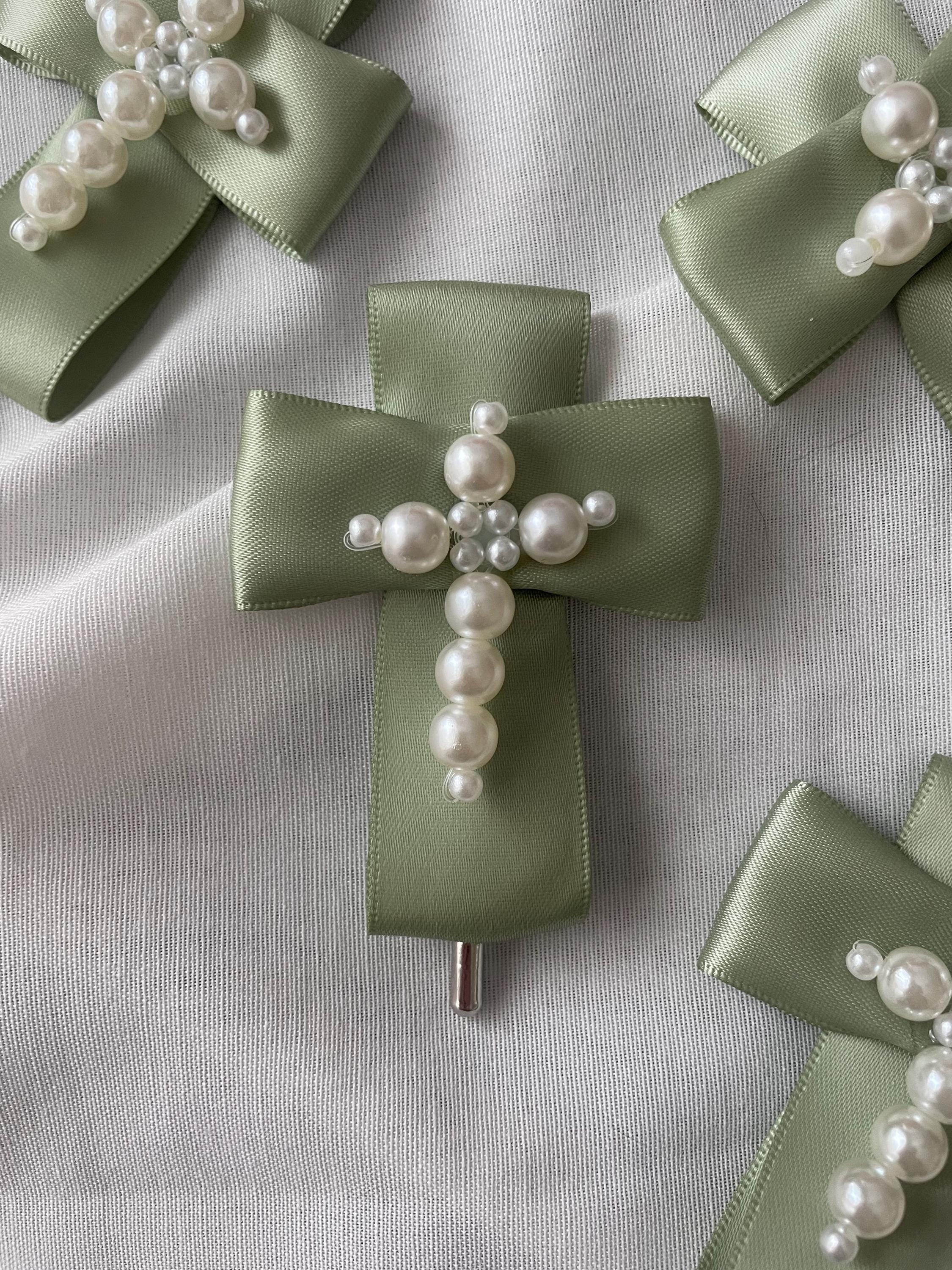 Custom Cross Memorial Ribbons, Lapel Ribbons, Cross Ribbon Pin, Ribbon ...